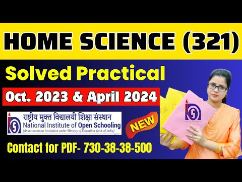 nios 12th home science practical file 2023 | nios 12th home science ...