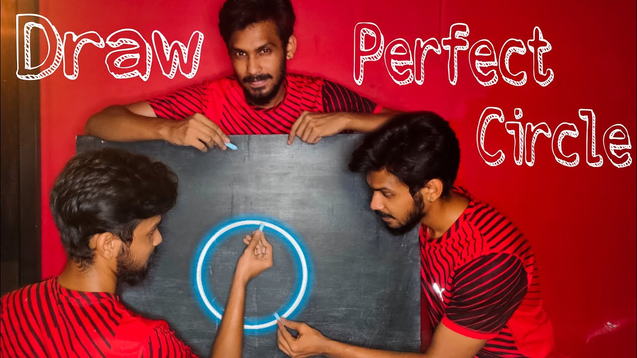 How to Draw a Perfect Circle | Free Hand | Drawing | As Beginner ...