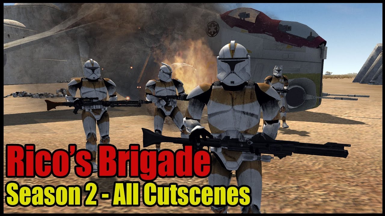 Star Wars: Rico's Brigade - All Cinematic Cutscenes (Season 2) - YouTube
