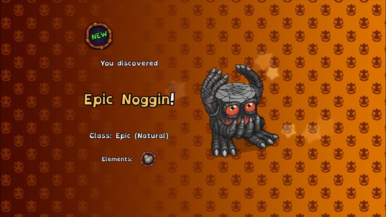 My singing monster The Epic Noggin! - YouTube