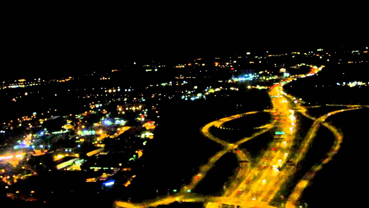 Night time take off from London Heathrow (LHR) - YouTube