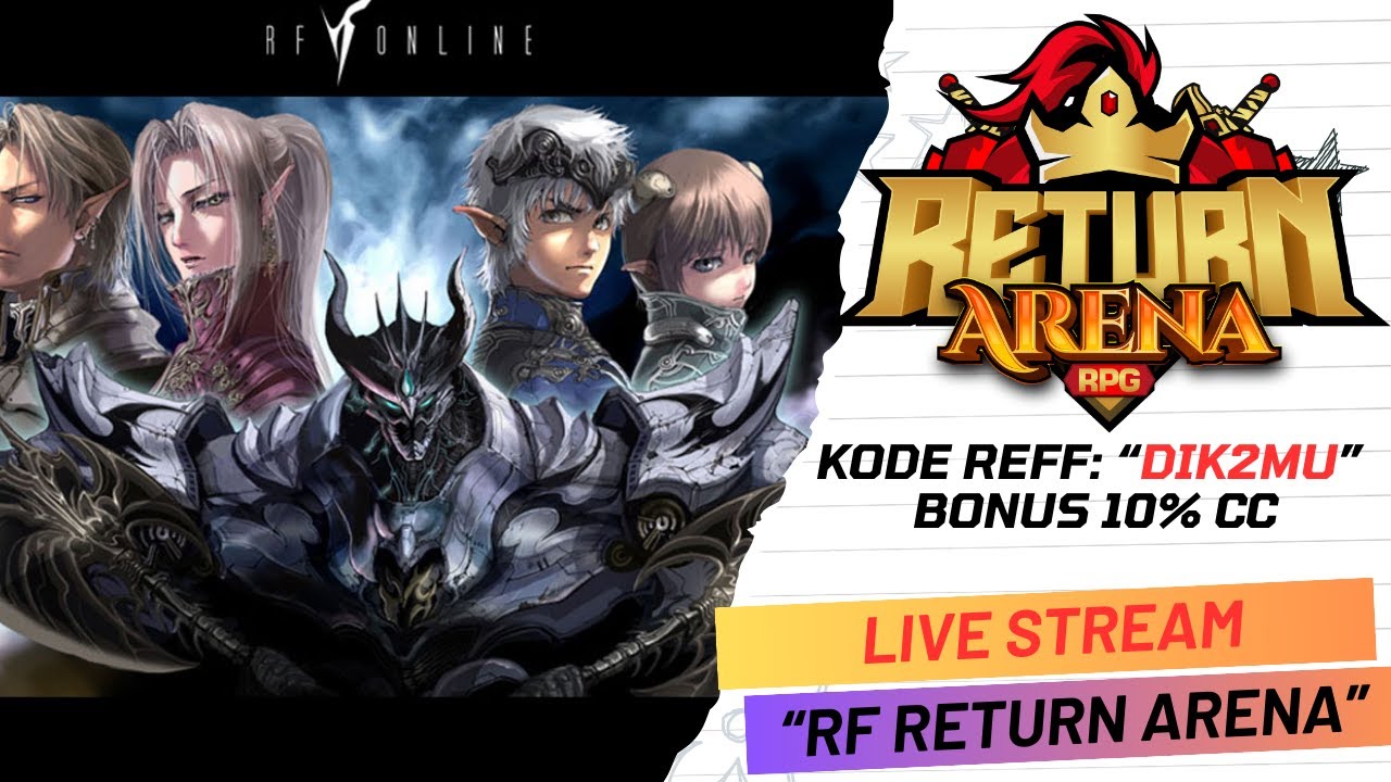 🔴[Live] Persiapan War Pagi | Return Arena Rpg - YouTube