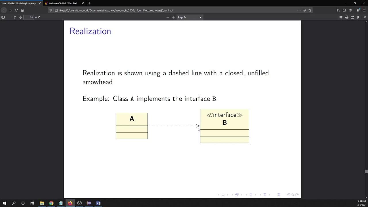 Inheritance Relationships in UML Class Diagrams - YouTube