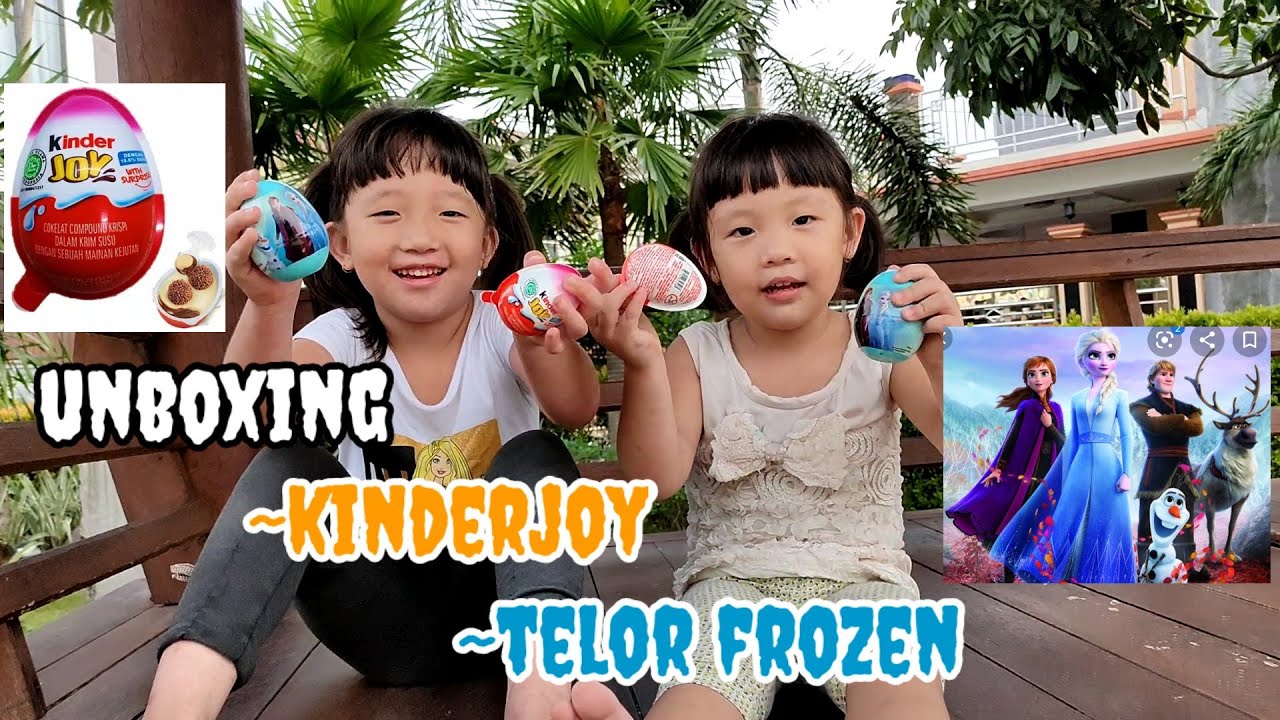 KINDERJOY FROZEN 2 SURPRISE EGG - YouTube