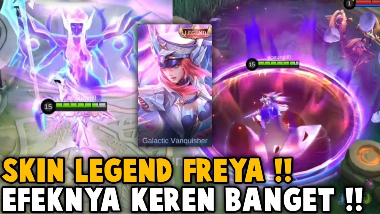 BUSET, EFEK SKIN LEGEND FREYA KEREN BANGET !! WAJIB KALIAN BELI INI SIH ...