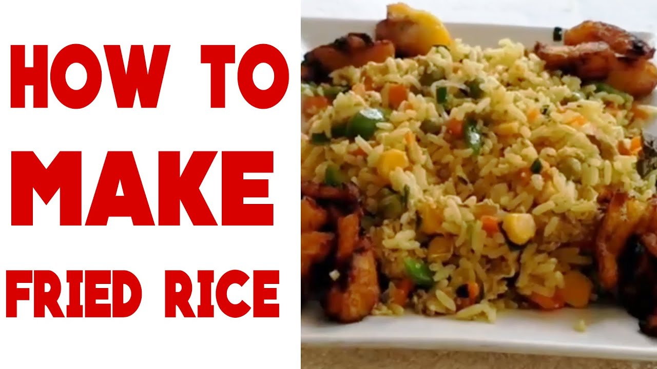 HOW TO MAKE PLANTAIN FRIED RICE | HOW TO MAKE FRIED RICE - YouTube