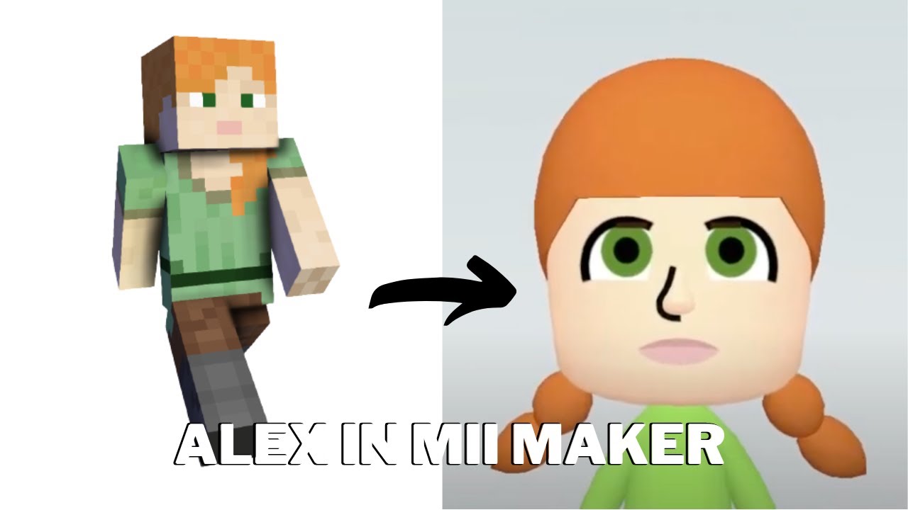 How To Make Alex In Mii Maker | Month of Mii's - YouTube