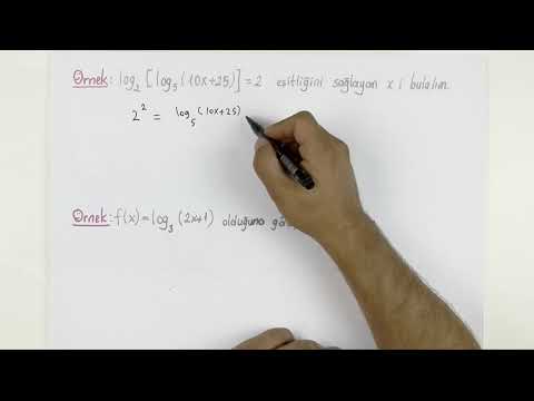 Üstel Ve Logaritmik Fonksiyonlar YKS TYT AYT
