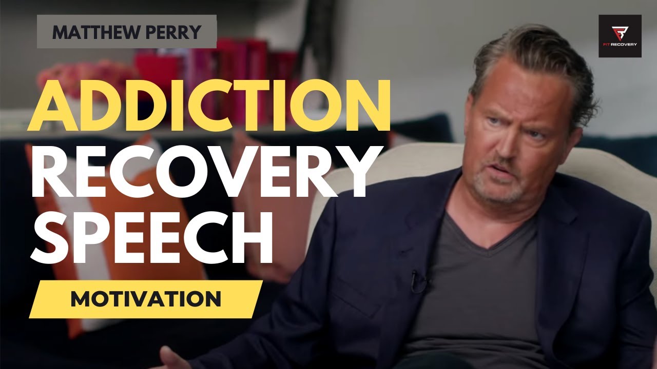 MATTHEW PERRY ADDICTION RECOVERY MOTIVATIONAL SPEECH (TRANSCEND!) - YouTube