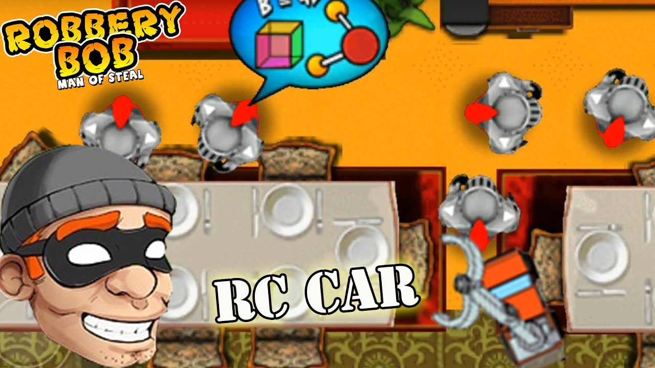 Robbery Bob 1 - Bonus - Using RC CAR Vs Knight Bob - Gameplay Perfect ...