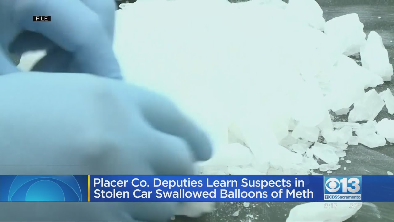 Placer County Deputies Learn Suspects In Stolen Car Swallowed Balloons ...