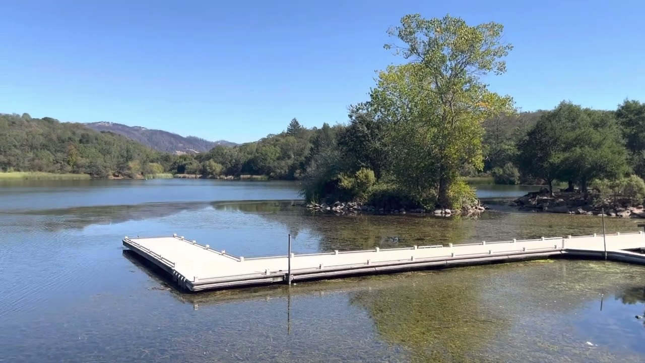 Lake Ralphine Sonoma County - YouTube
