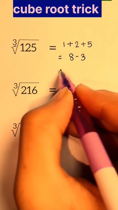 cube root short trick | math trick #mathtrickbyjeetusir #maths #cuberoot - YouTube