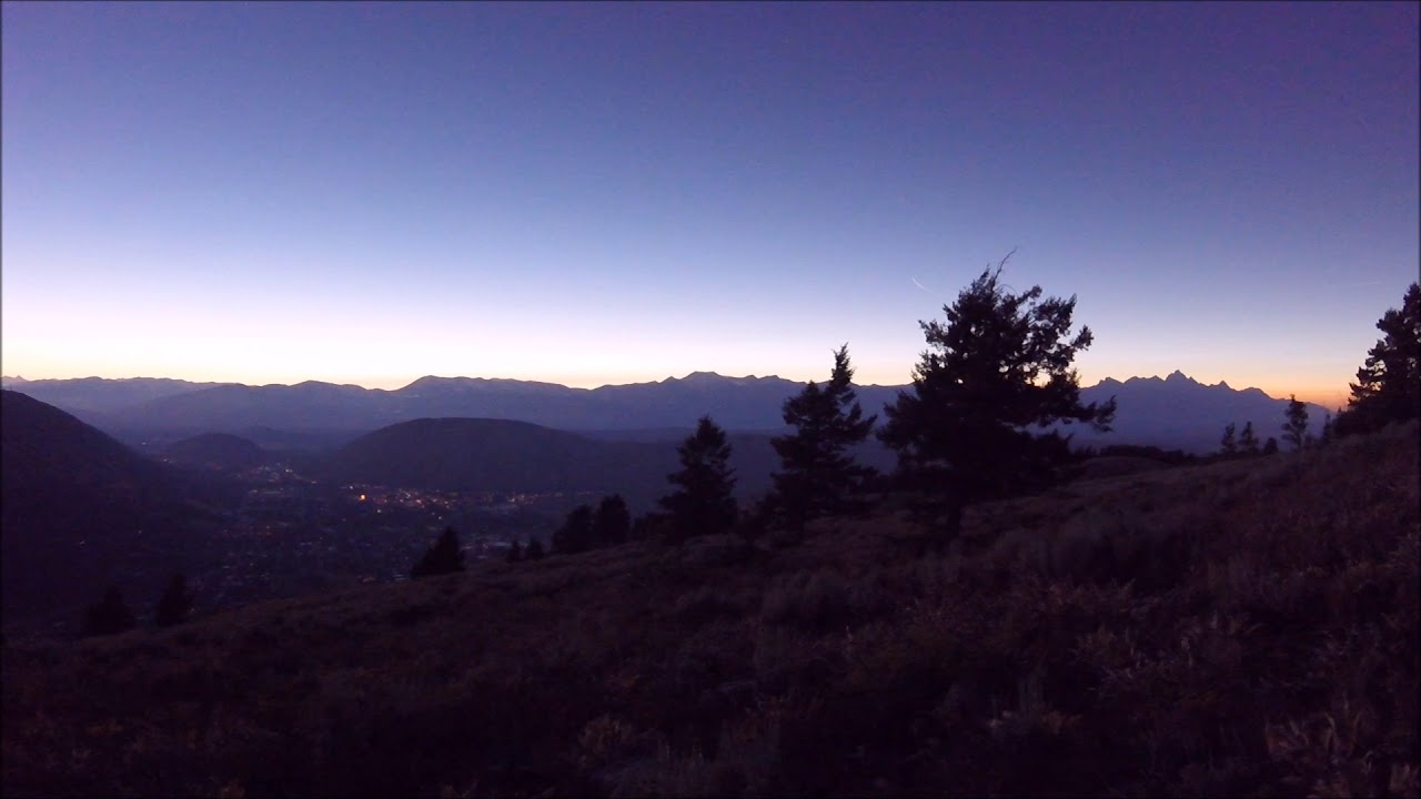 Total Solar Eclipse Shadow Covers Jackson Hole 21 August 2017 - YouTube