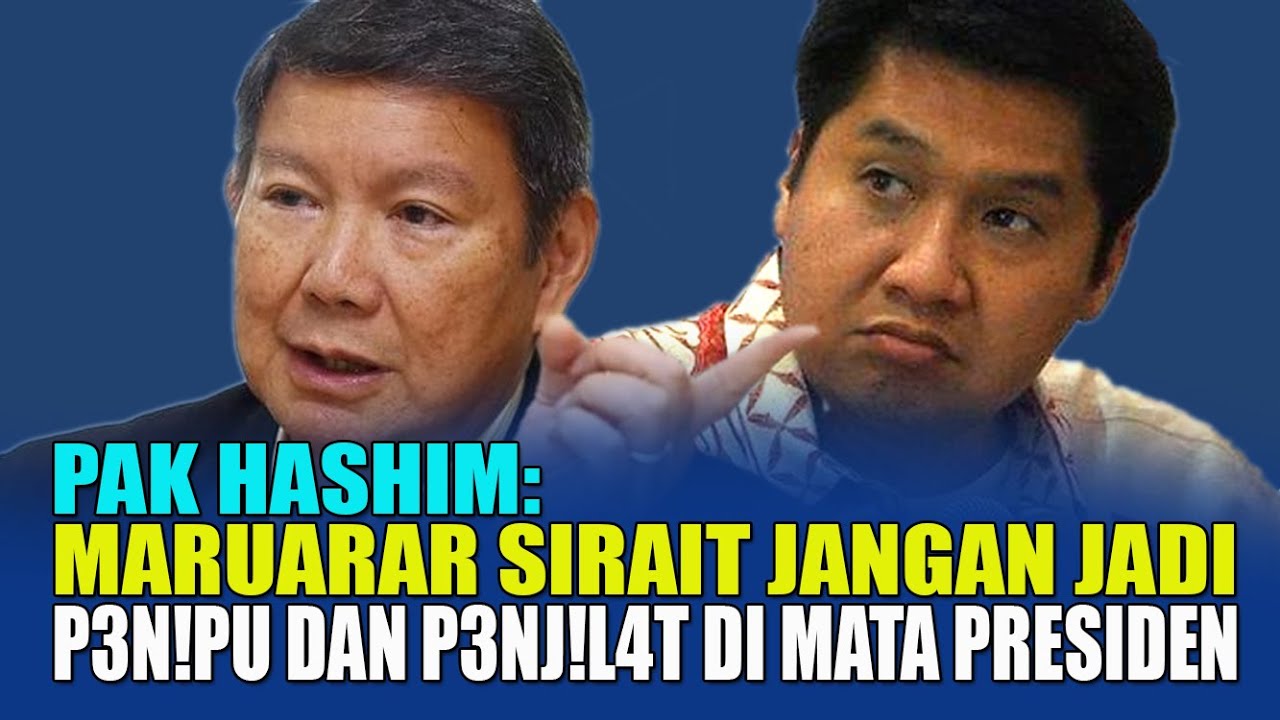 Vrial: Maruarar Sirait Penipu dan Kurang Etika ?! Pak Hashim Adik Pak Brabowo Kritik Keras - YouTube