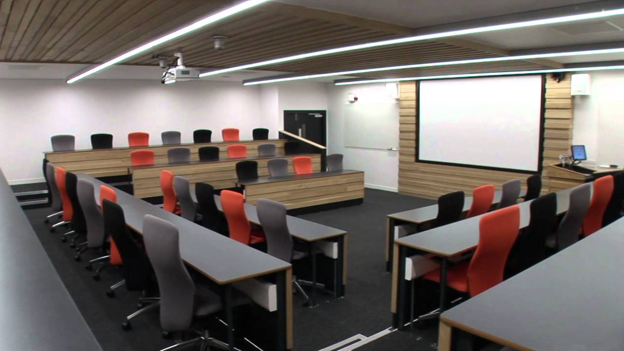 LLMC Harvard Lecture Theatre: rear view - YouTube