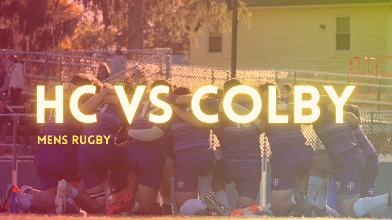 Holy Cross Mens Rugby Vs Colby Confrence Championship - YouTube