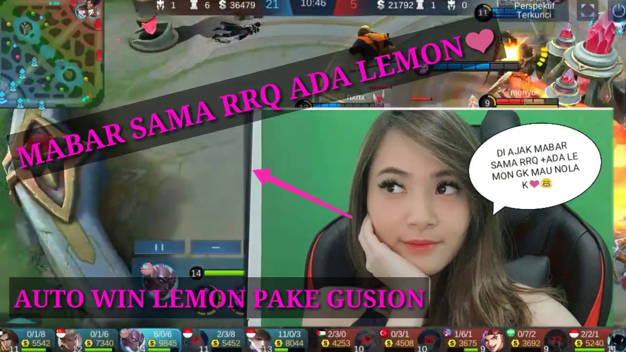 MABAR SAMA RRQ KALI INI ADA LEMON!! AUTO WIN GUSION LEMON GK ADA OBAT 🔥 ...