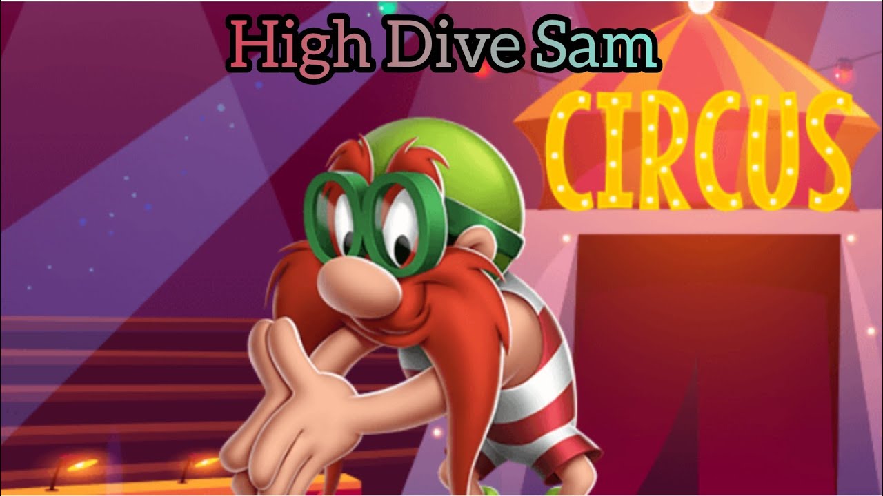 Looney Tunes World of Mayhem - High Dive Sam 4th Circus Toon - YouTube