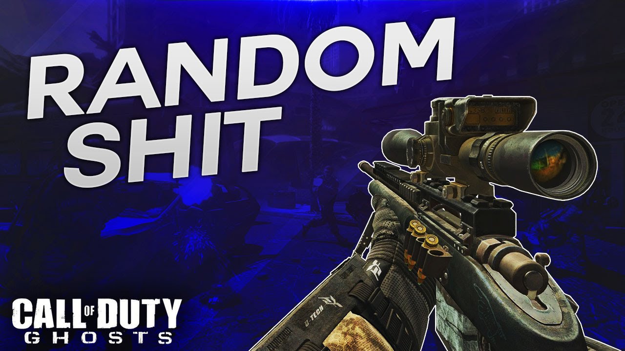 RANDOM SHIT (Ghosts) - YouTube