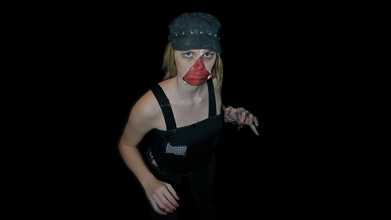Halloween How-To- Zipper Face - YouTube