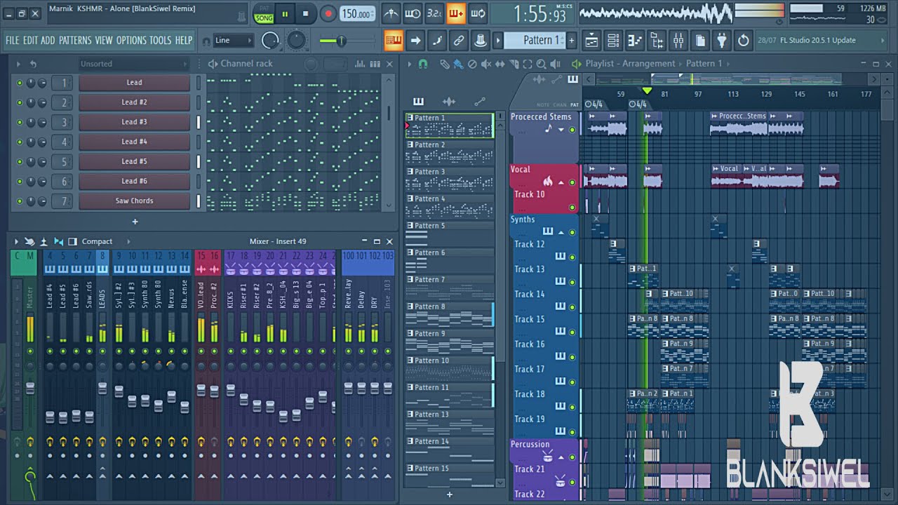FL STUDIO Professional Hardstyle 2020 [Mastered Vocals] (FLP) - YouTube