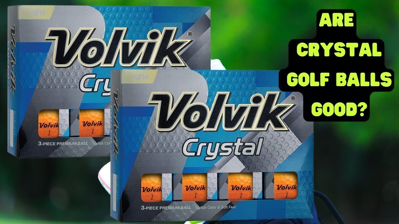 VOLVIK CRYSTAL GOLF BALL REVIEW 2022 | CRYSTAL | VOLVIK GOLF BALLS ...