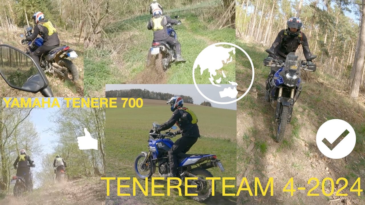 Tenere team 4-2024, Yamaha Tenere 700 World raid - YouTube