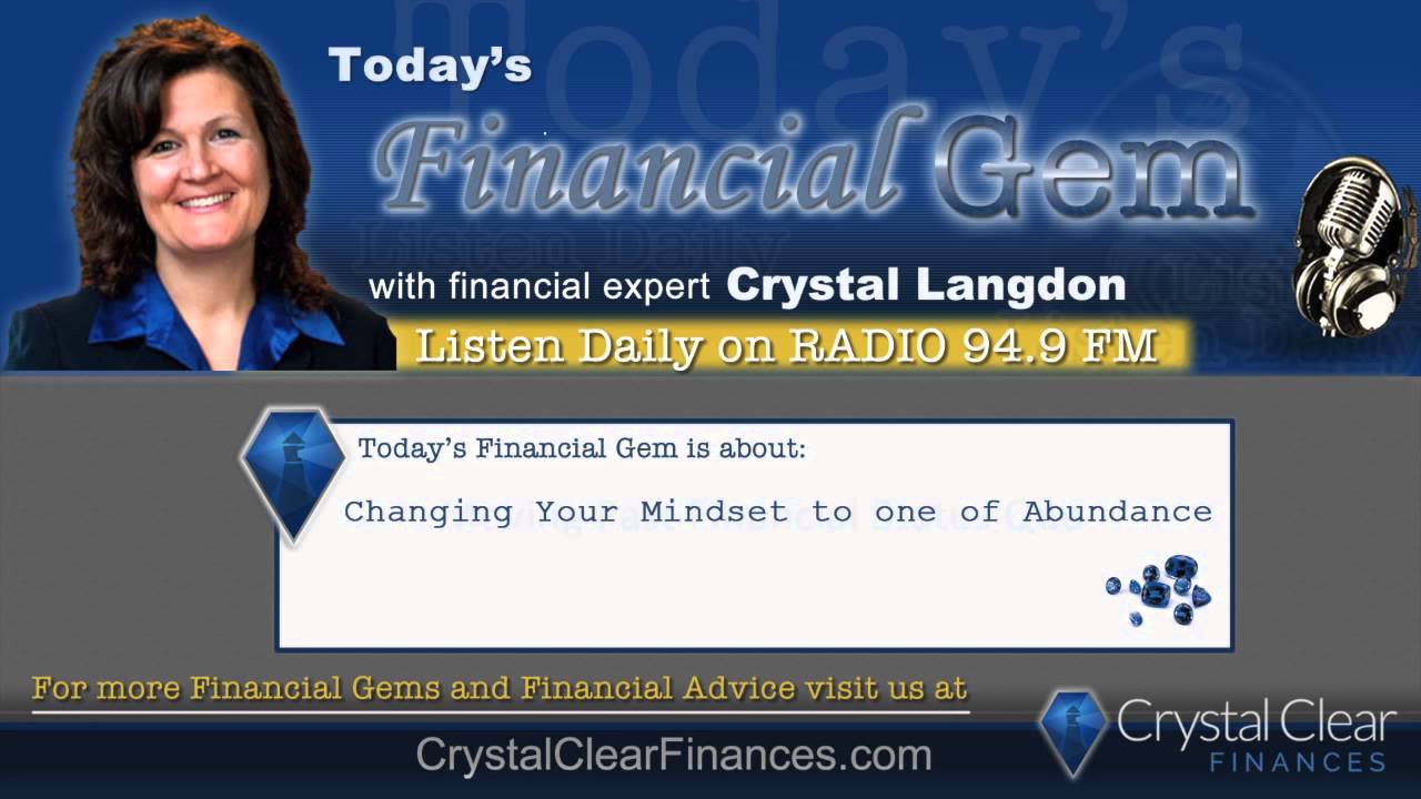 Today's Financial Gem: A Mindset of Abundance - YouTube