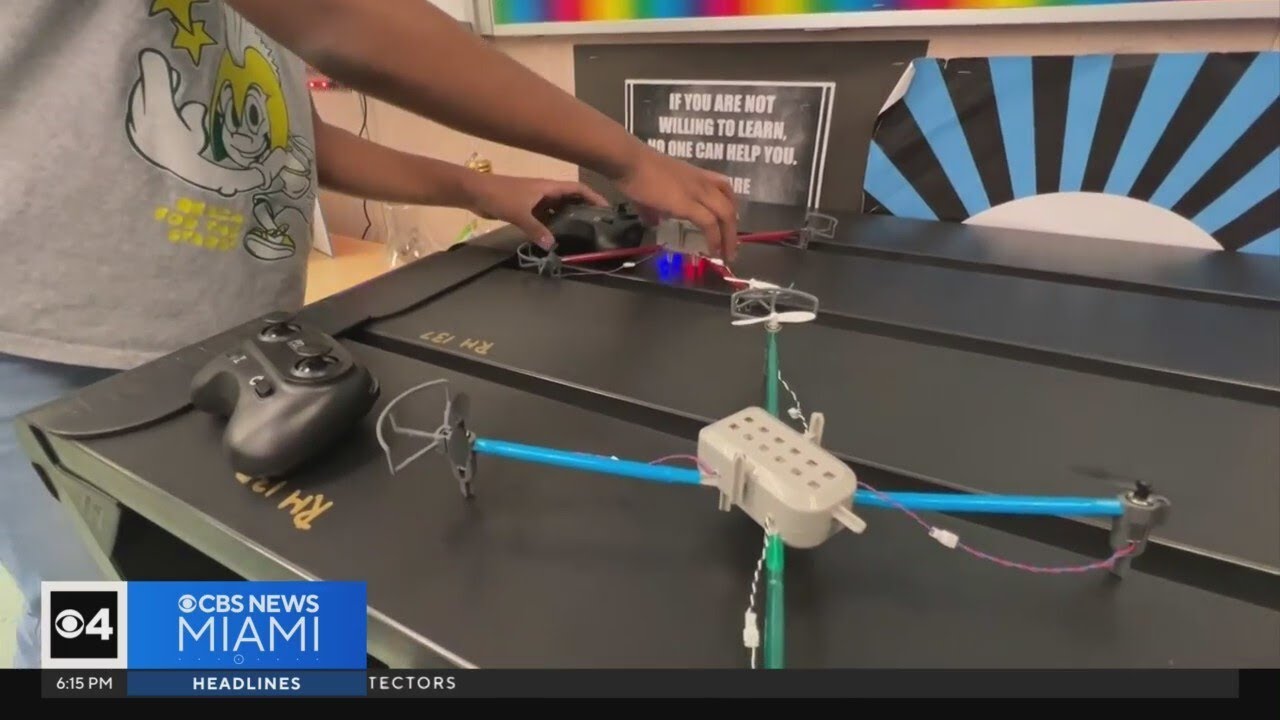 Broward schools brings education skyward with students flying drones ...