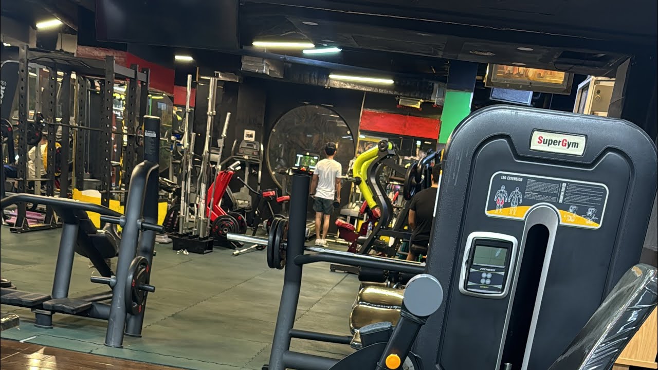 Gym Lover who is love with Gym Work out Night Vibes 1st vlog in my Gym# ...