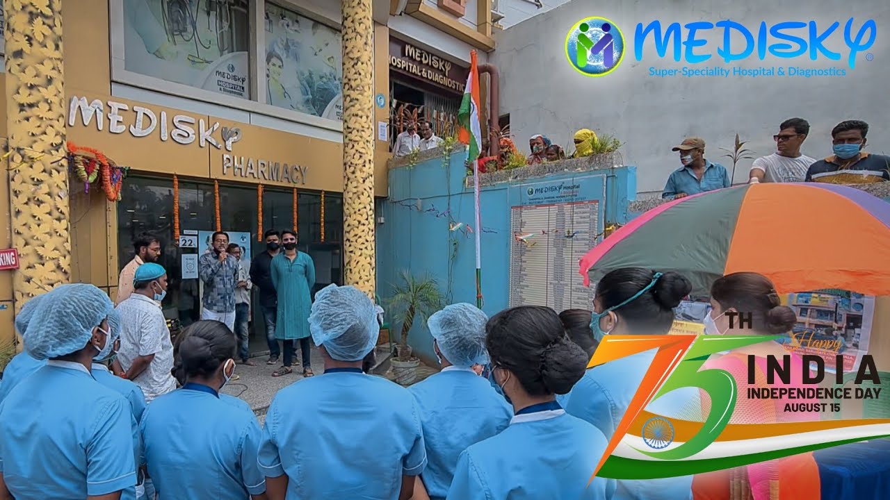 Medisky Hospital Celebrates Indian 75th Independence Day | Medisky ...