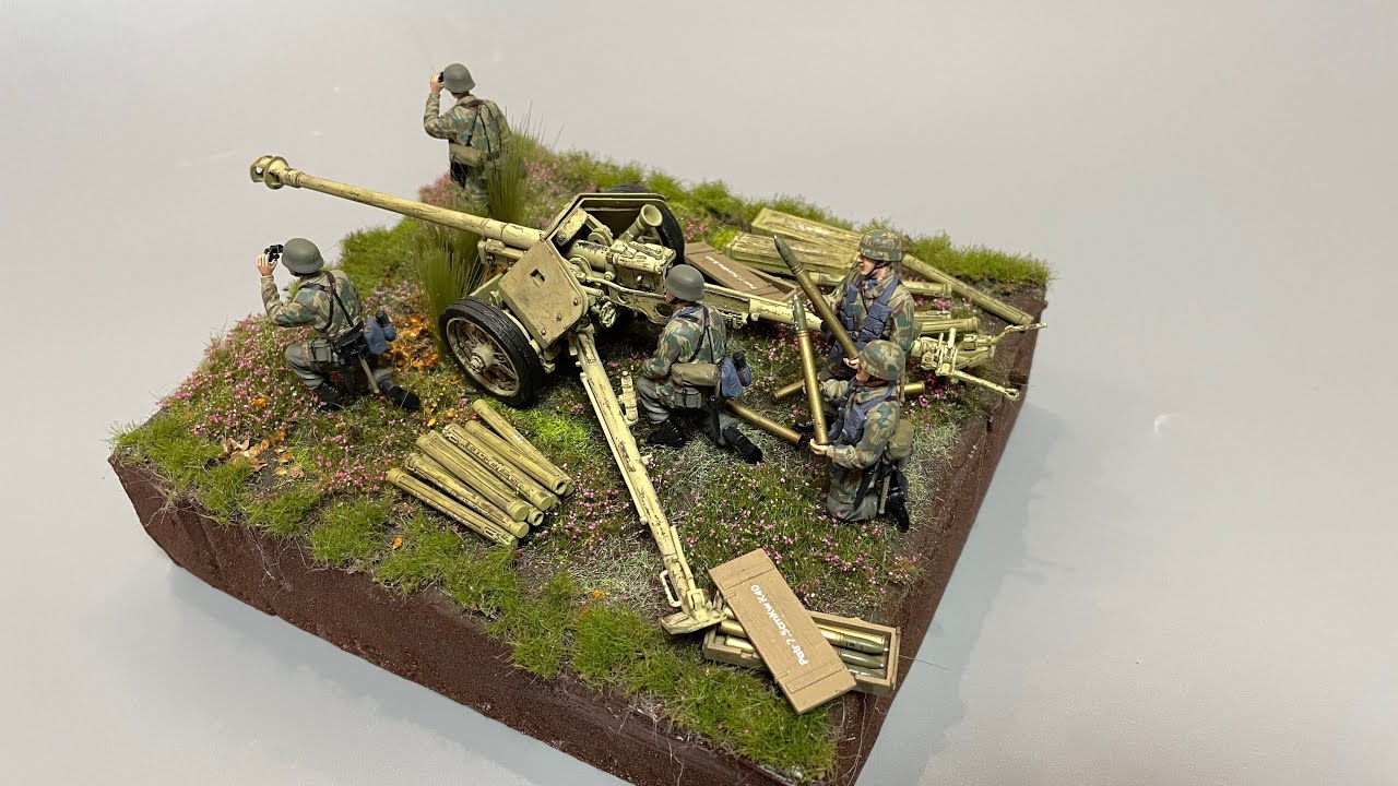 Pak 40 diorama - YouTube