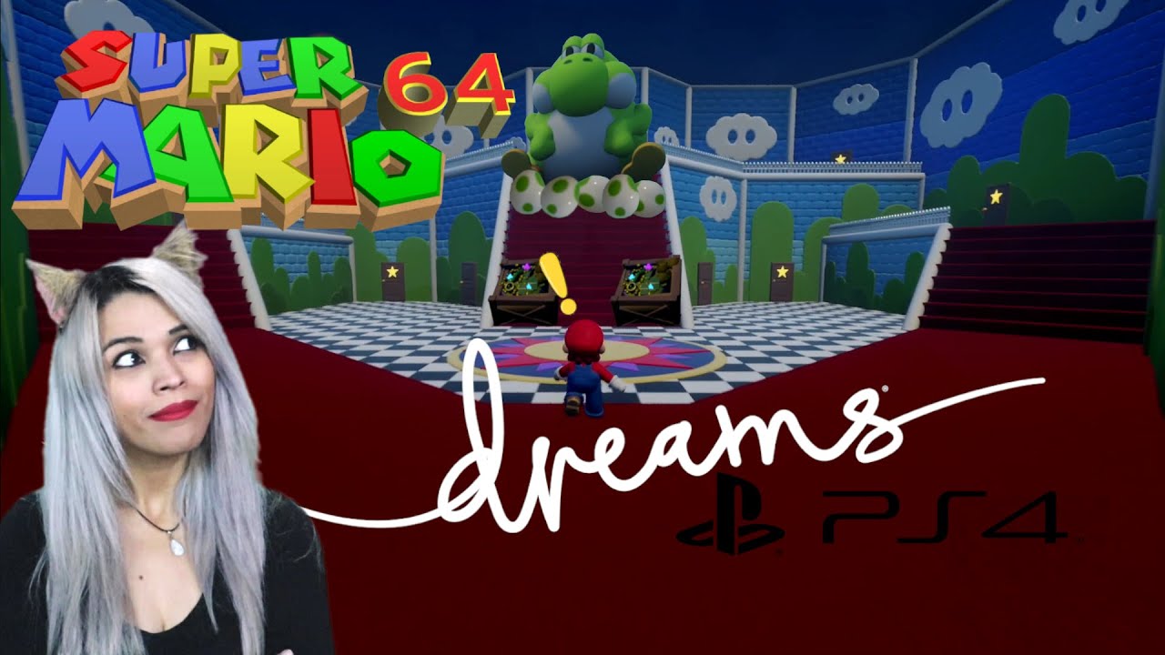 Jugando Super Mario en la Playstation 4 | DREAMS PS4 - YouTube