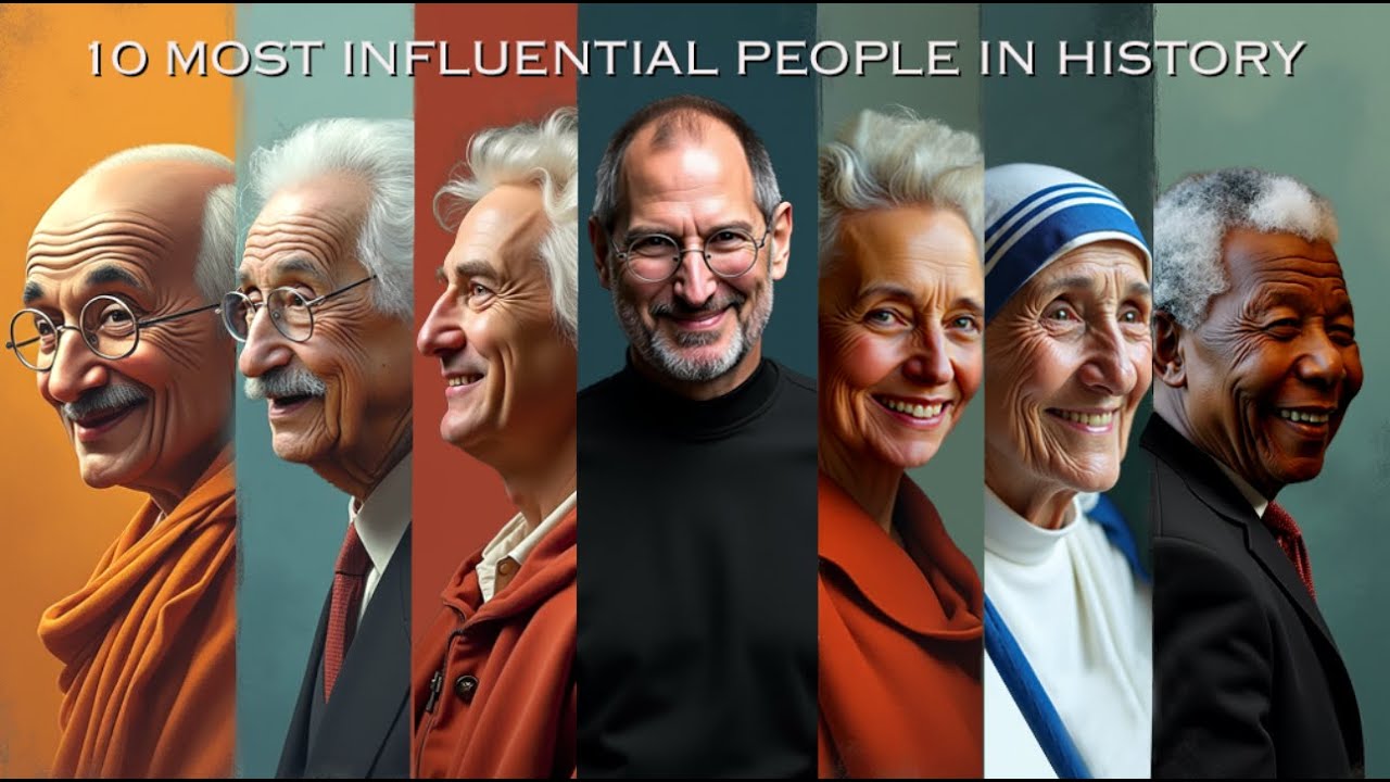10 Most Influential People in History: Shaping Our World! - YouTube