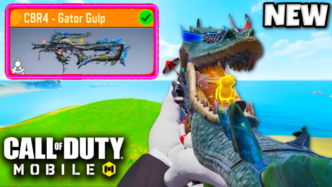 *NEW* LEGENDARY CBR - GATOR GULP 😍 (COD MOBILE) - YouTube