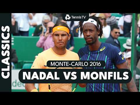 When Rafael Nadal & Gael Monfils Met in Monte-Carlo Final 🇪🇸🇫🇷 | Condensed 2016 Match