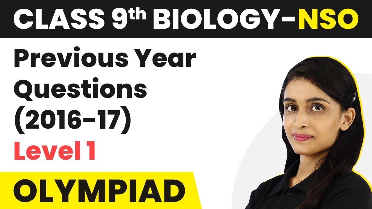 Previous Year Questions (2016-17) - Level 1 | Class 9 National Science ...
