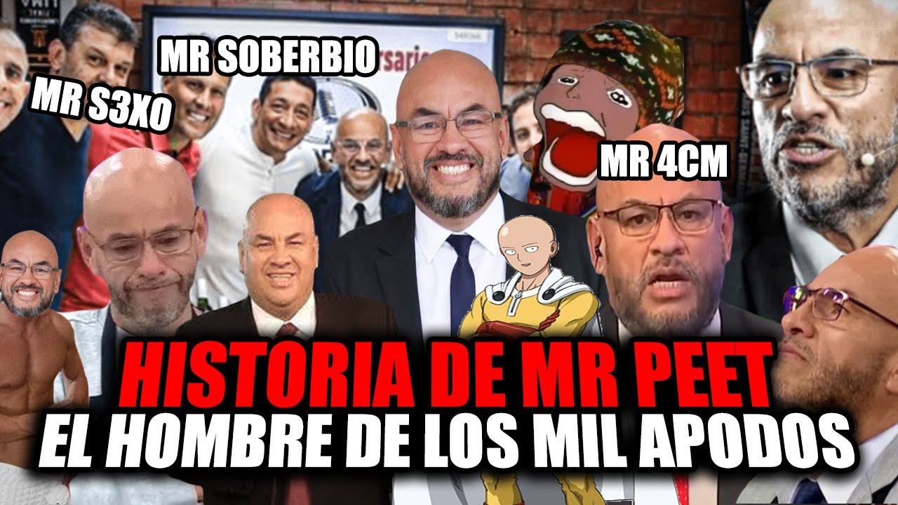 HISTORIA DE MR PEET 🥸 | EL PELADO DE LOS MIL APODOS | A PRESION #peru # ...