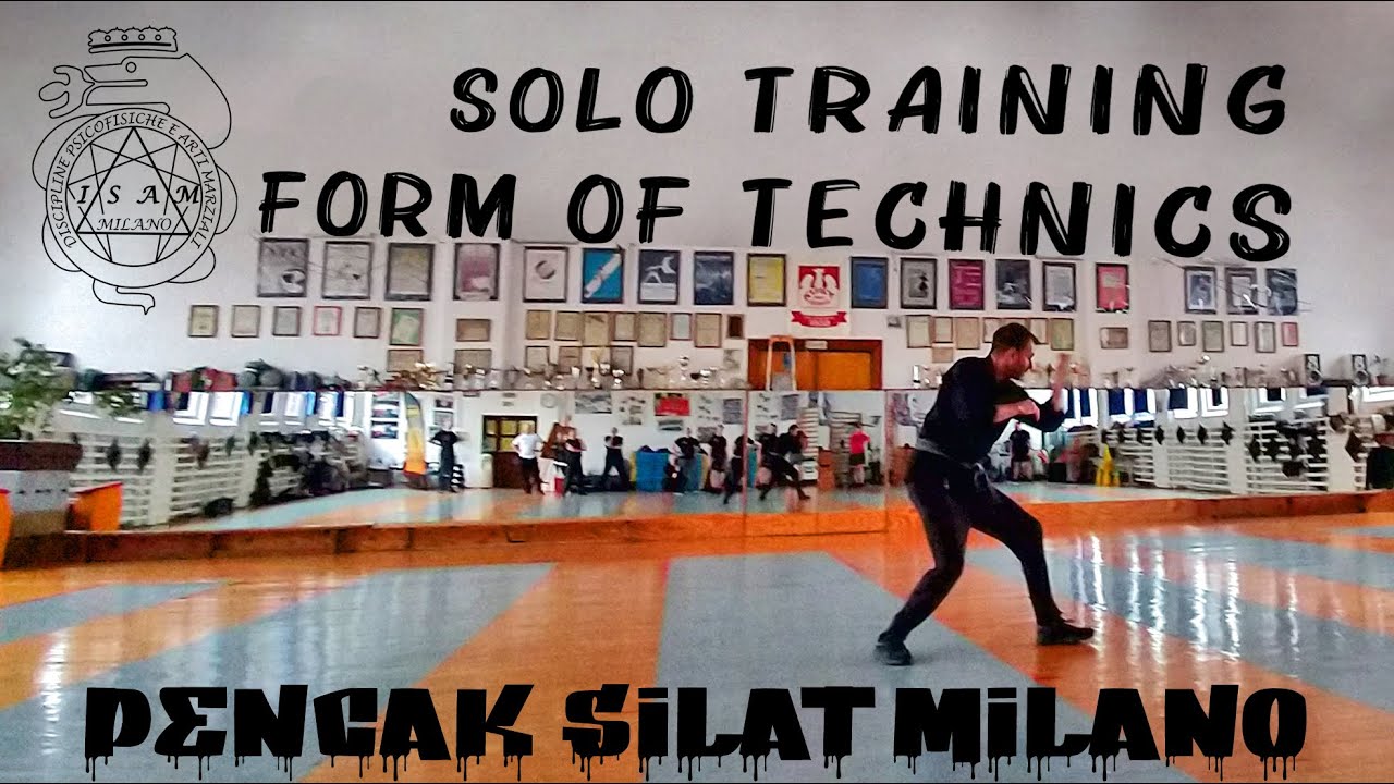 Pencak Silat - Solo Form - Kata della Cintura Gialla -Isam Milano - YouTube