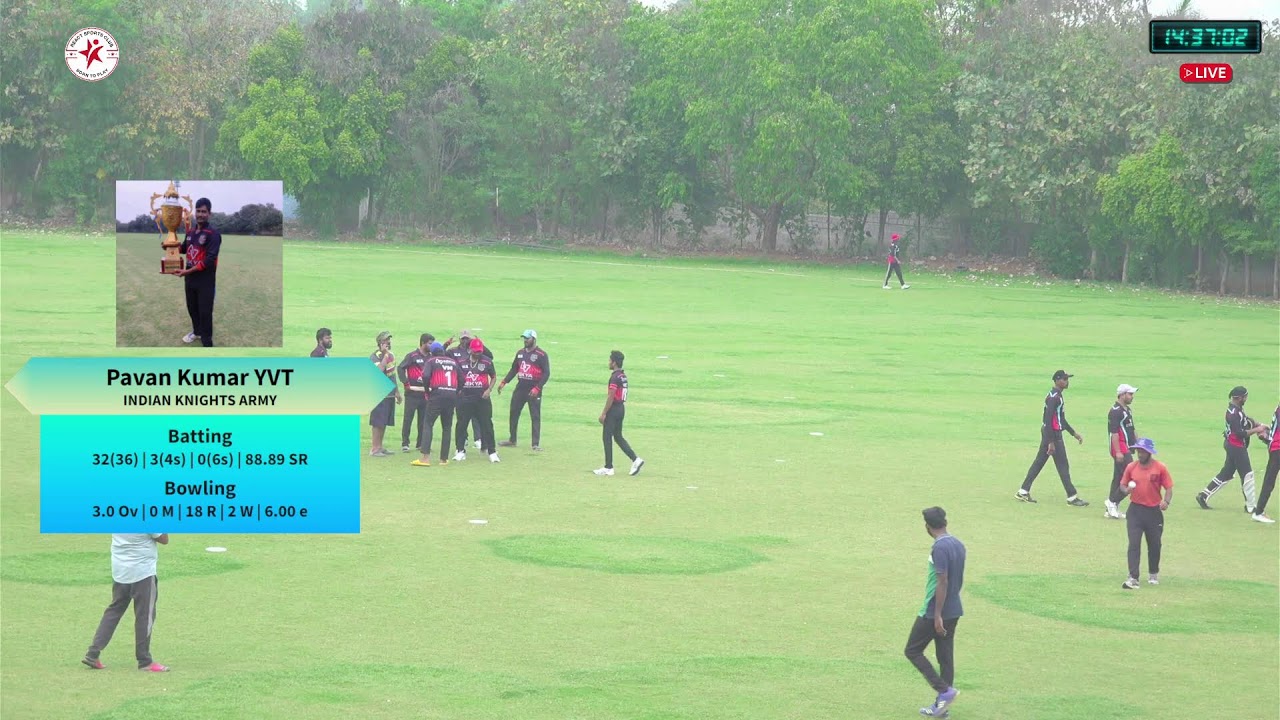 ONDREJ PREMIER LEAGUE by React Sports Club (Final) OMEGA 247 ELECTROLYSIS v/s INDIAN KNIGHTS ...