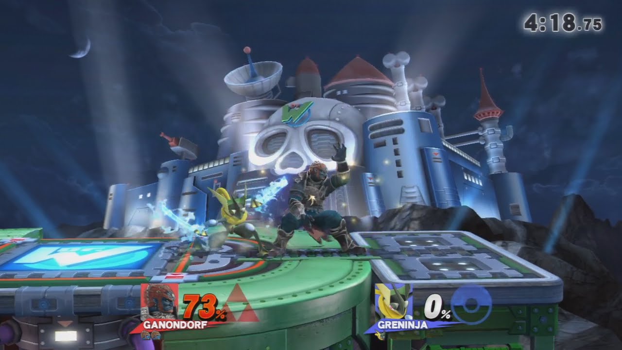 Super Smash Bros. for Wii U Replay #19 - Ganondorf used Warlock Punch ...