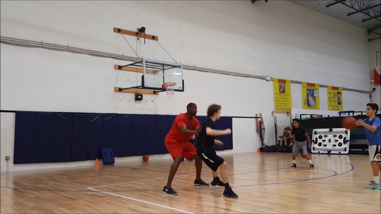 14 year old Hayden Hatfield vs Samaki Walker 1v1 After 2 Hour Workout ...