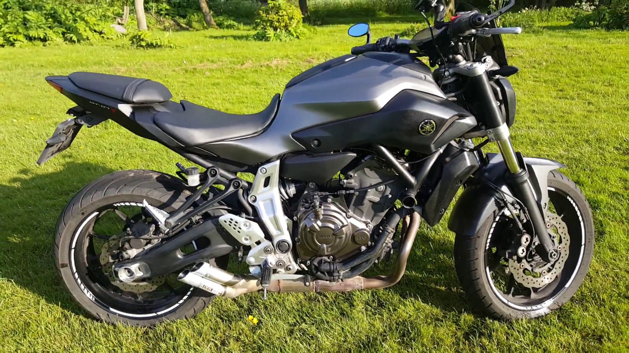 Yamaha MT-07 with IXIL Hyperlow - YouTube