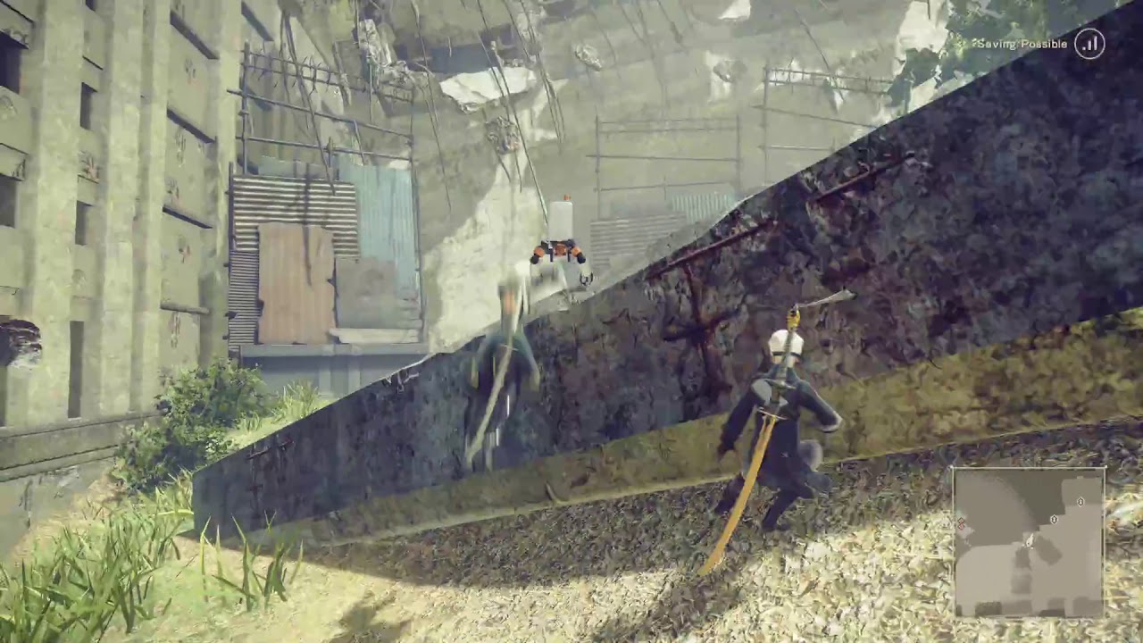 Ocean of sand | Nier: Automata Revisited (part 2) - YouTube