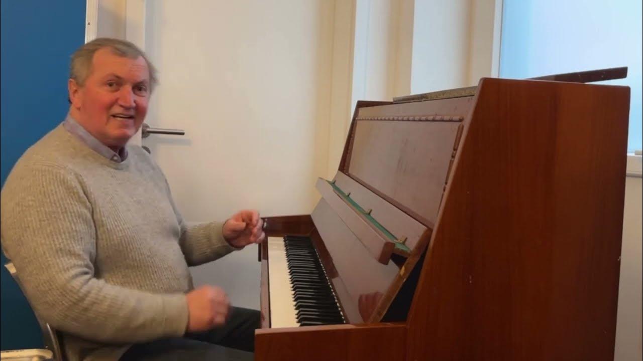 Полная настройка и регулировка пианино "Красный октябрь" - YouTube