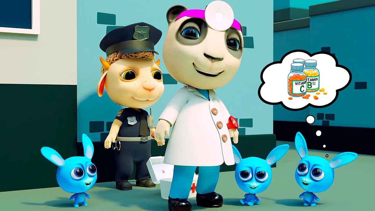 il Dottor Panda Salva i Coniglietti | Cartone Animato | Dolly e Amici - YouTube
