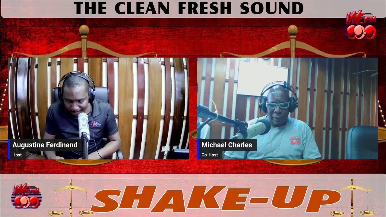 Shakeup Live on WEFM with Hosts Augustine Ferdinand & Michael Charles - YouTube