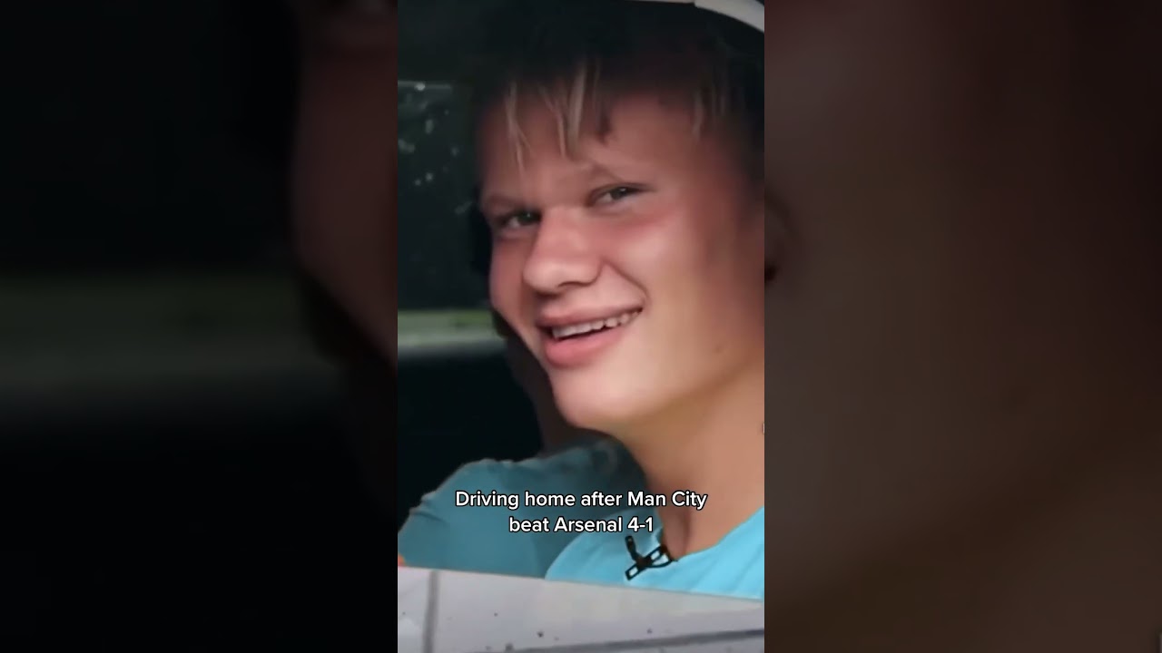 ERLING HAALAND TROLLING ARSENAL FAN 😂 Realtime YouTube Live View ...