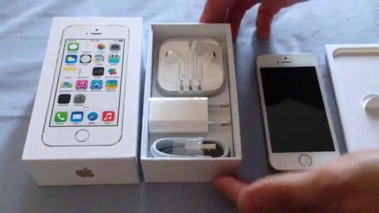 iPhone 5S gold unboxing_cosmote_ro - YouTube
